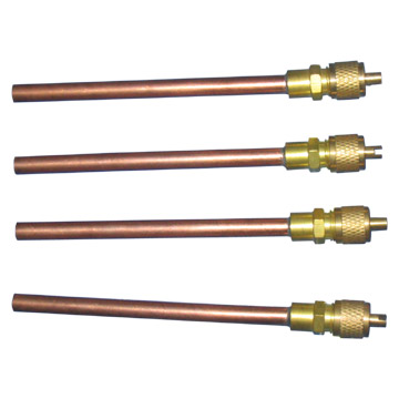 Refrigeration Filling Valve, copper charging valve, copper access valve