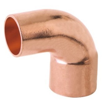 90 degree copper long elbow FTG x C, (copper fitting, copper elbow, AC ...